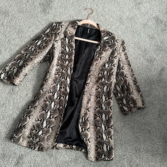 Venti6 | Jackets & Coats | Snake Skin Blazer | Poshmark
